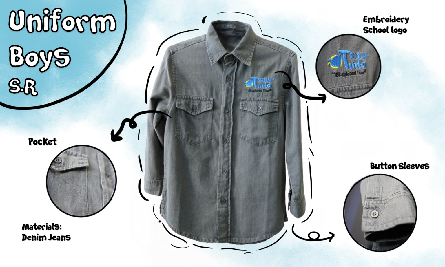 [CLEARANCE SALE] UNIFORM PRIMARY (BOY)